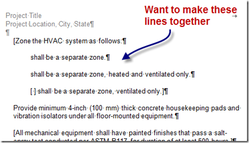 Civil 3D Reminders: Microsoft Word – Paragraph Spacing